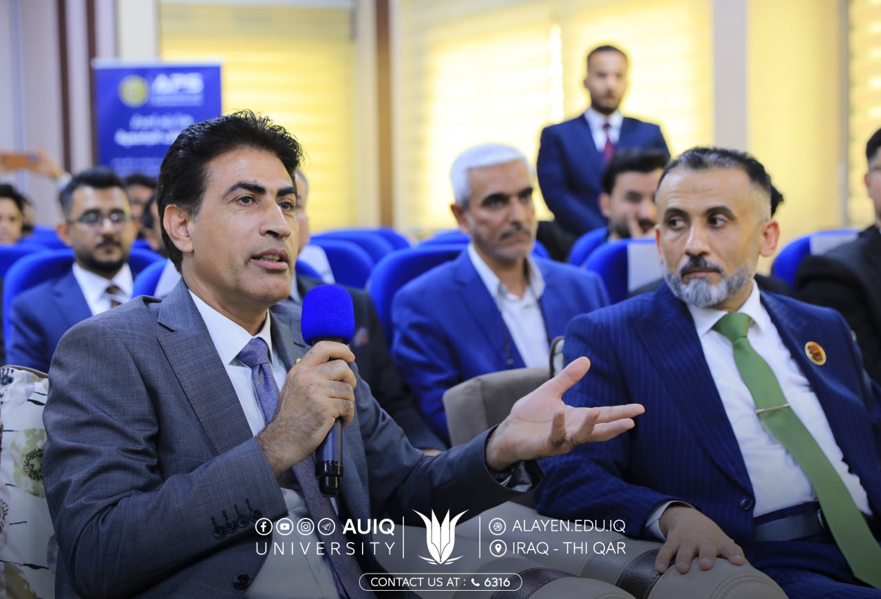 The Dean of the College of Engineering Technology at Al-Ayen Iraqi ...