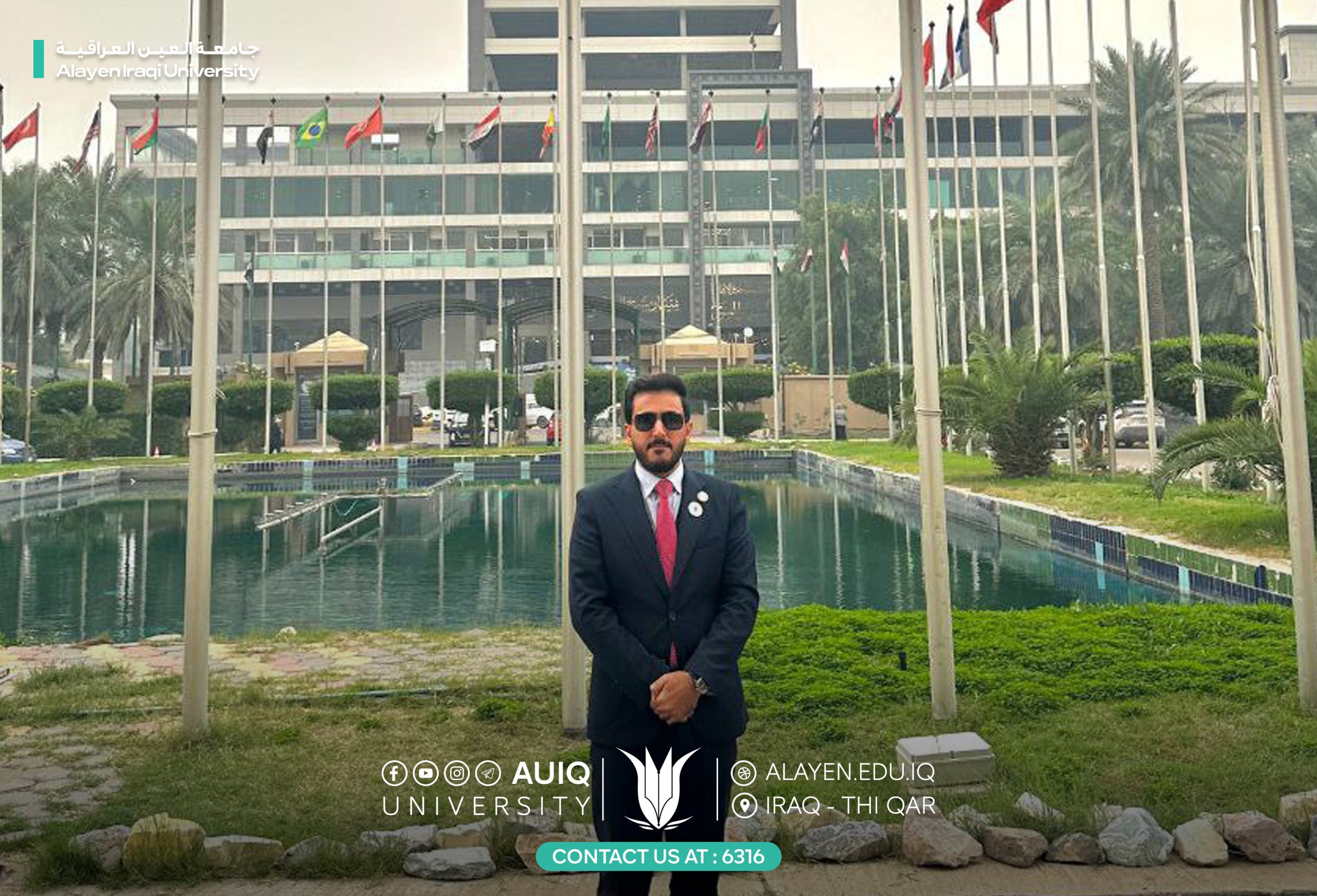 The College of Engineering at Al-Ayen Iraqi University participates in ...