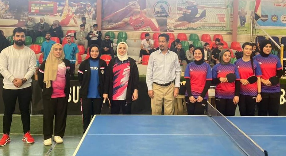Al-Ayen University wins the first position in the table tennis ...